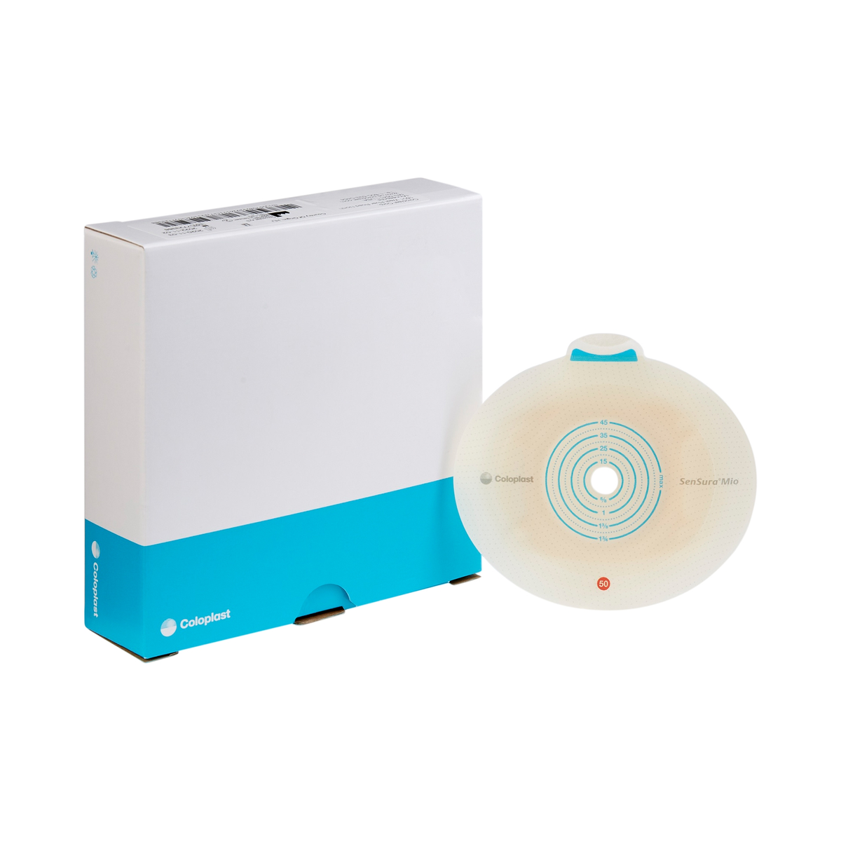 Coloplast SenSura® Mio Click Flat Baseplate – 40 mm, 50 mm & 60 mm Fla — RMS PRODUCTS