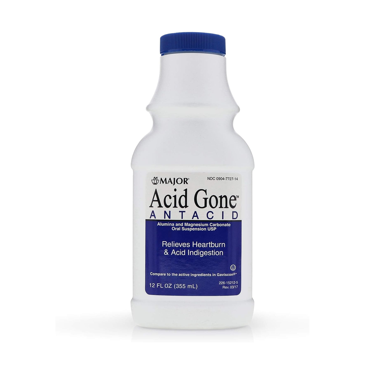 Major Acid Gone Antacid Liquid – 12 oz | Fast-Acting Relief for Heartb ...