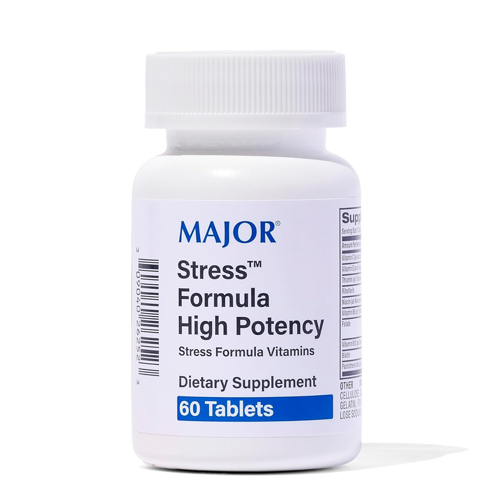 Major Stress Formula High Potency Vitamin Supplement - 60 Tablets ...