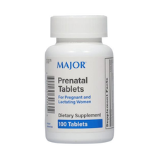 Major Prenatal Tablets - 100 Tablets — RMS PRODUCTS