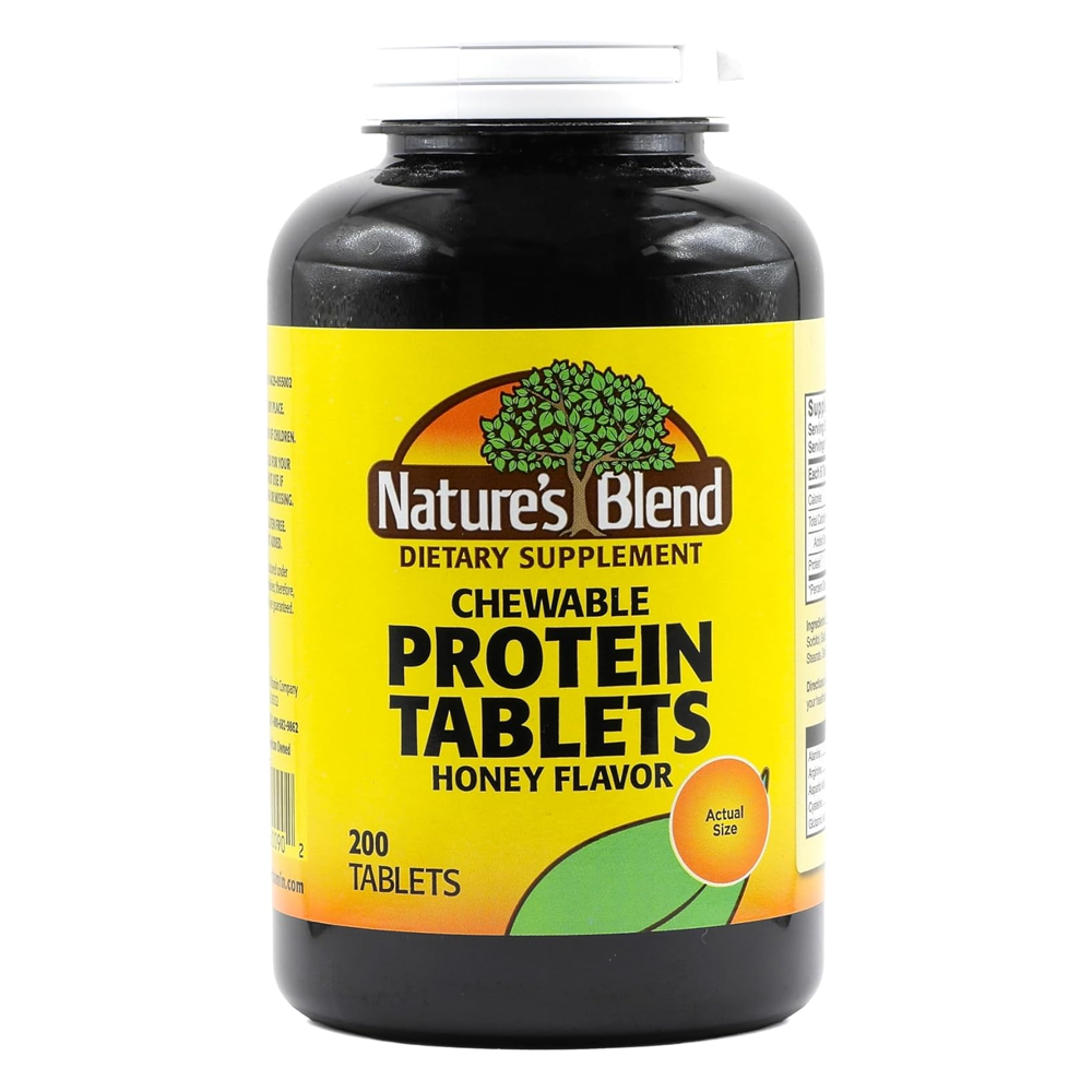 Nature's Blend Protein Tablets - Honey Flavor, 200 Tablets — RMS PRODUCTS