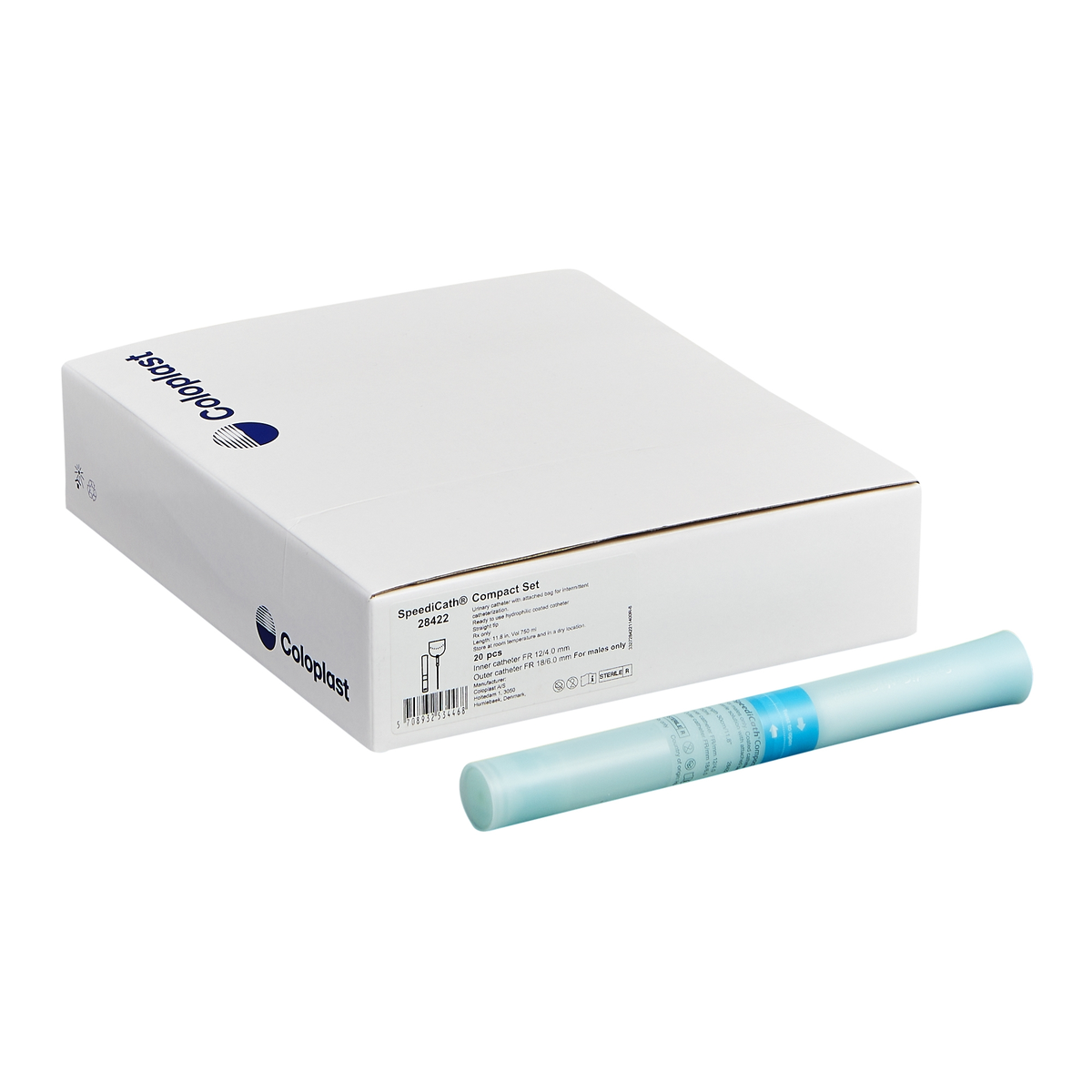 Coloplast SpeediCath® Compact Set Male – Telescoping 12–18 Fr Hydrophi ...
