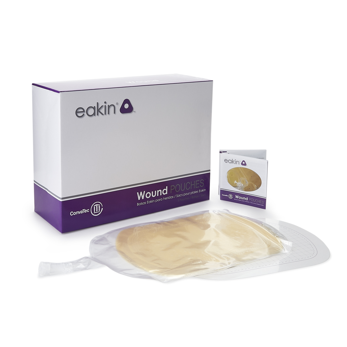 ConvaTec Eakin® 839265 – Extra Large Vertical Fistula & Wound Drainage ...