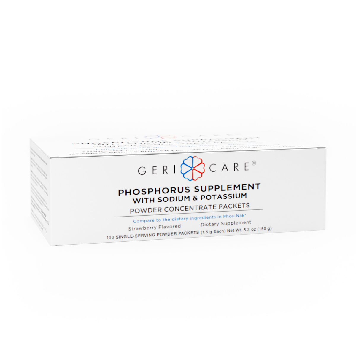 GeriCare Phosphorus Supplement Powder Packets – 250 mg Phosphorus + El ...