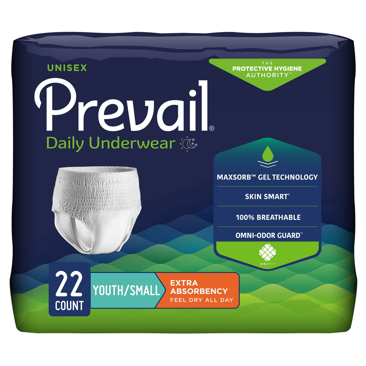 Prevail Adult Incontinence Underwear for Men & Women, Extra Absorbency — RMS PRODUCTS