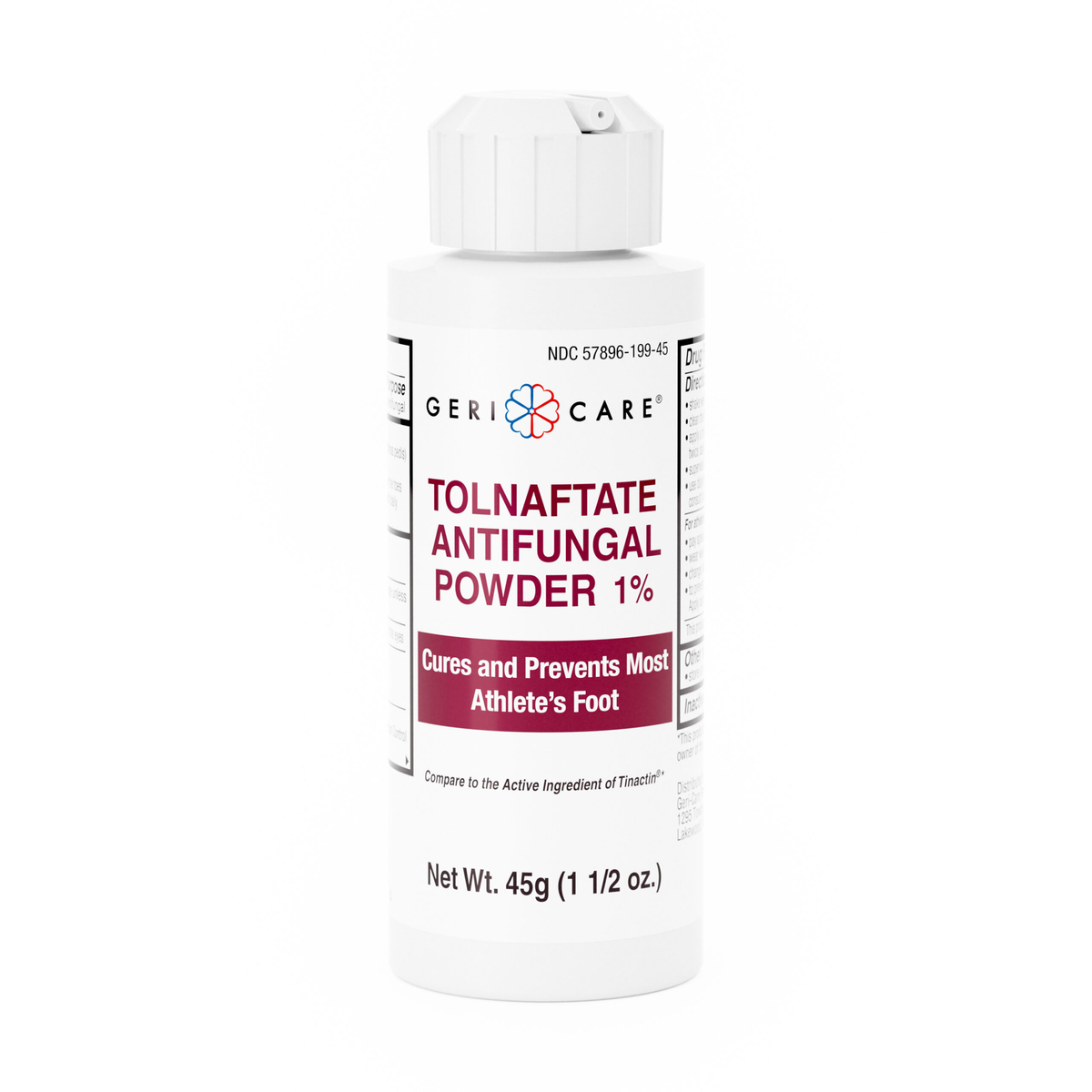GeriCare Tolnaftate Antifungal Powder 1% – 1.5 oz | Relief for Athlete ...