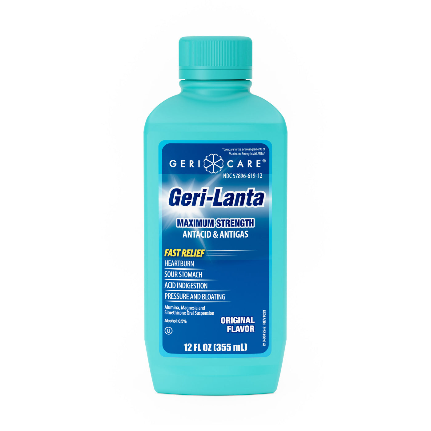 GeriCare Maximum Strength Geri‑Lanta Liquid – 12 fl oz | Fast-Acting A ...