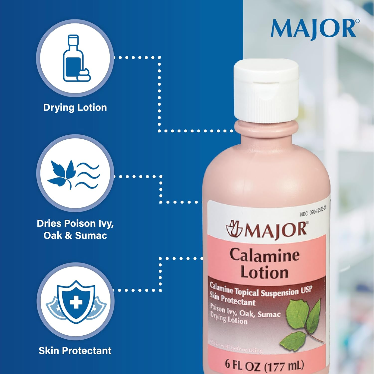 Major Calamine Lotion - 6 fl oz — RMS PRODUCTS