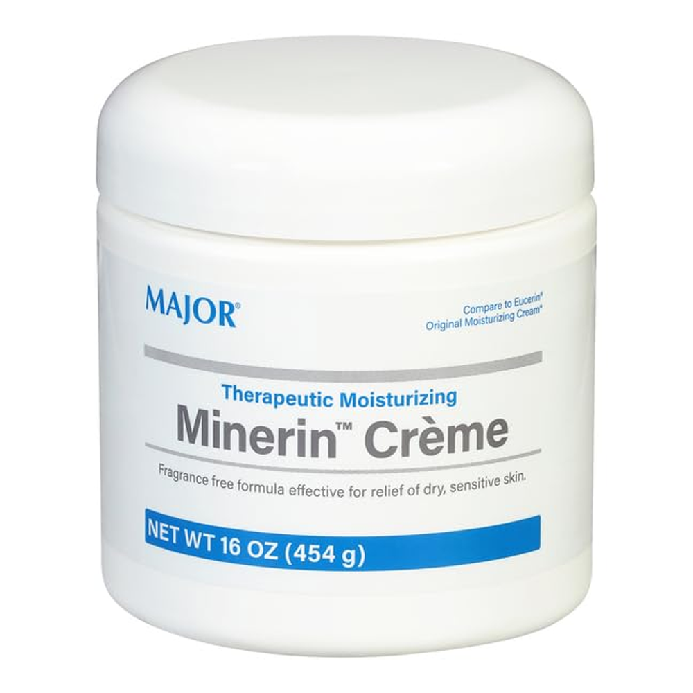 Major Minerin Therapeutic Moisturizing Cream 16 oz â€“ Fragrance-Free ...